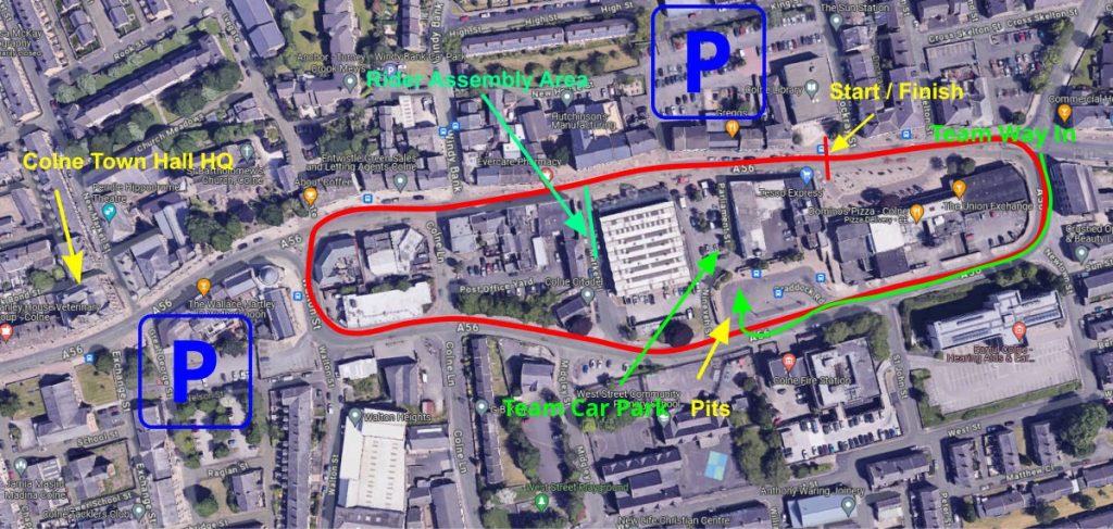 Rider Information - Colne Grand Prix